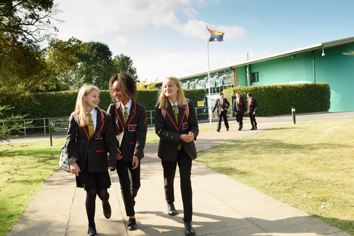Severn Vale School Logo Severn Vale School Hi Res Stock Photography